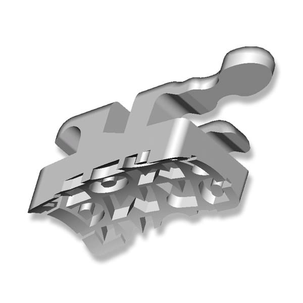 Integra One-Piece Stainless Steel Brackets Ricketts Bioprogressive Rx 5 ...